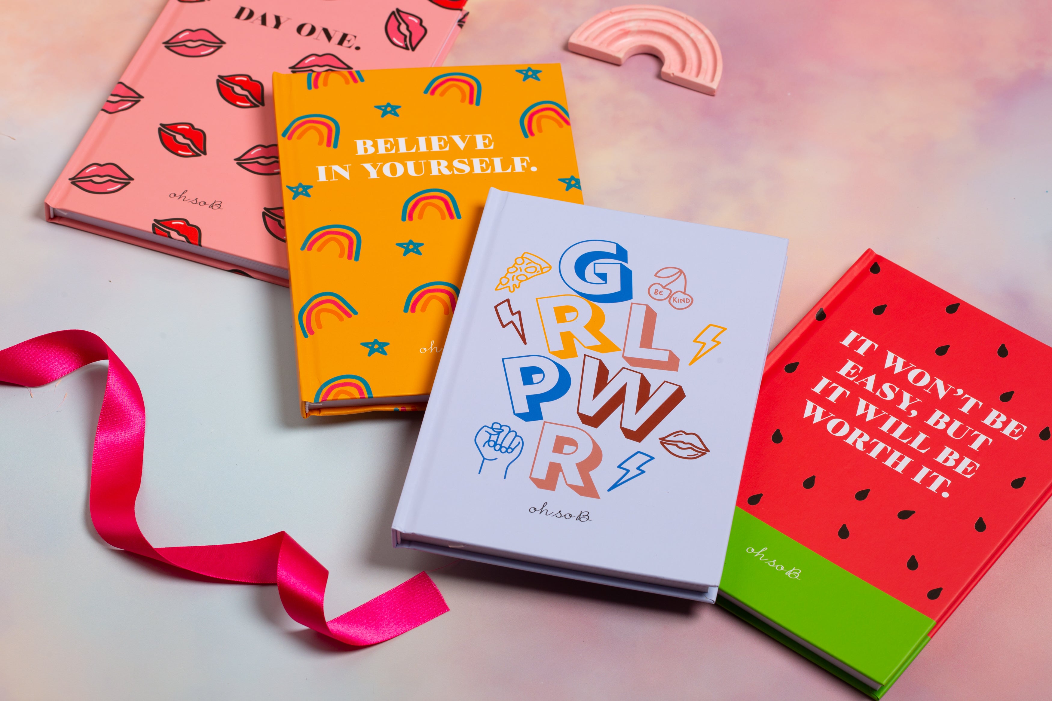 HARD BACK NOTEBOOKS – Oh So B